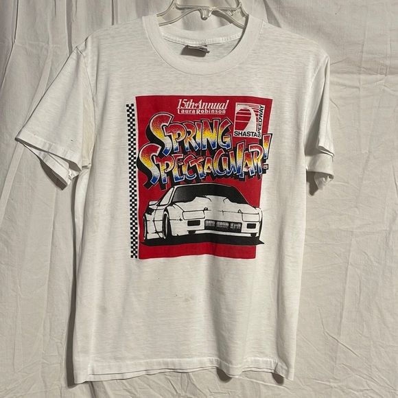 Vintage | Shirts | Vintage Shasta Speedway Shirt California 8s 90s ...